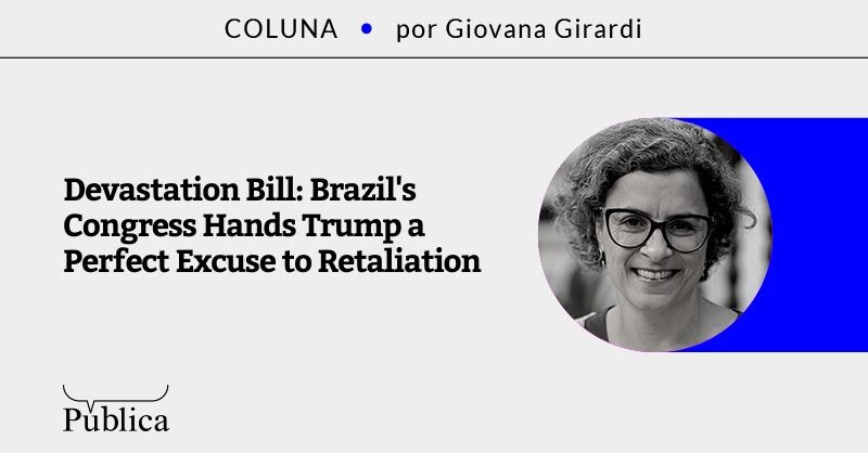 Devastation Bill: Brazil's Congress Hands Trump a Perfect Excuse to ...